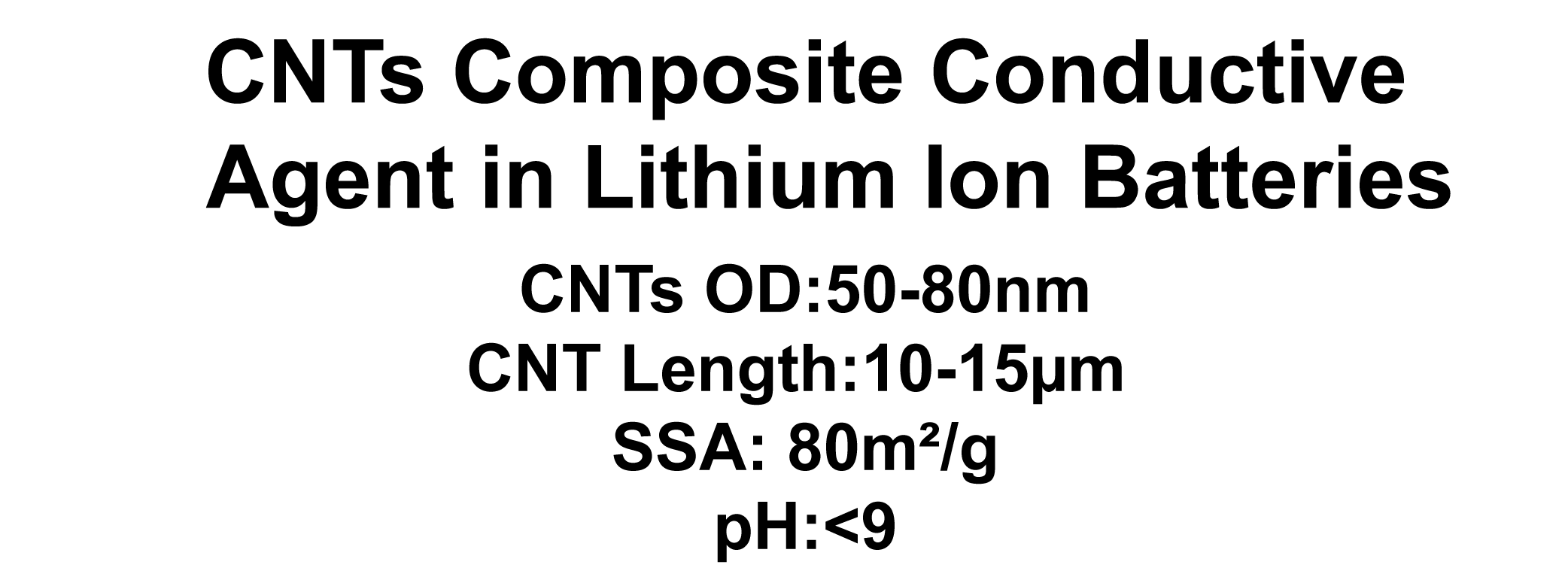 CNTs Composite Conductive Agent in Lithium Ion Batteries - ANR Technologies