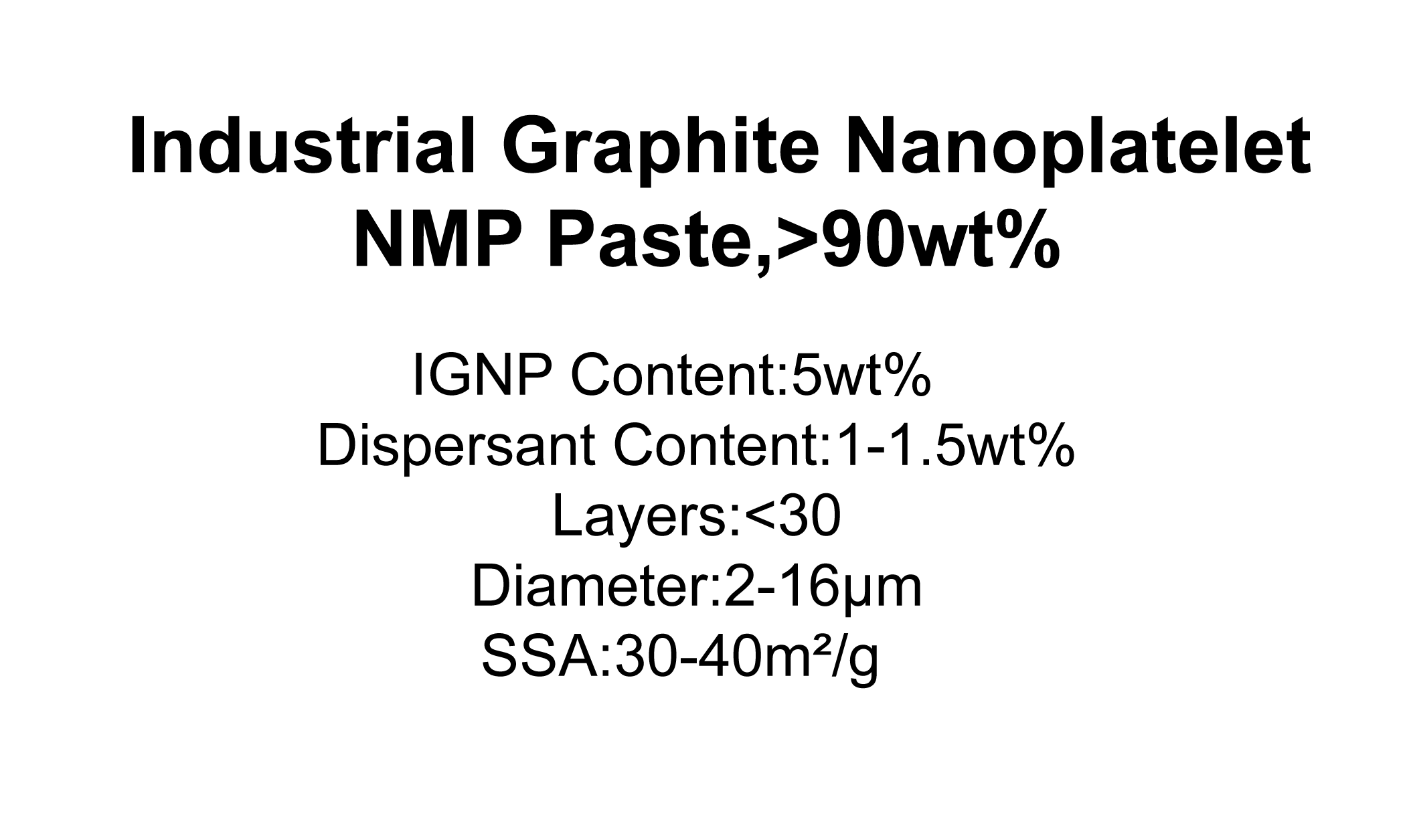 Industrial Graphite Nanoplatelet NMP Paste - ANR Technologies
