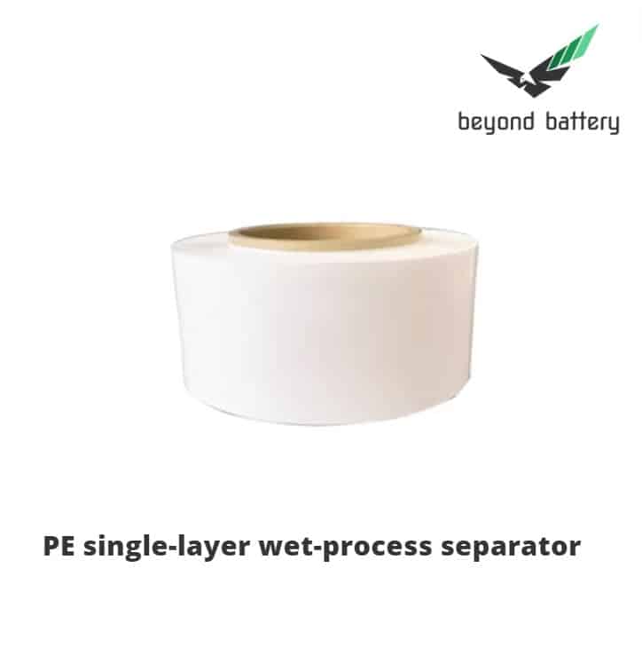 PE single-layer wet-process lithium-ion battery separator - ANR ...