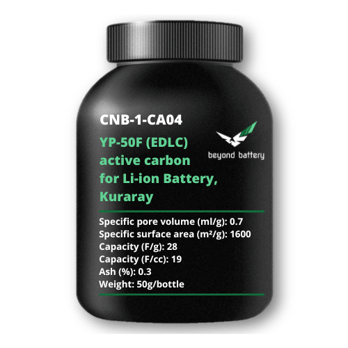 YP-50F (EDLC) active carbon for Li-ion Battery, Kuraray - ANR Technologies